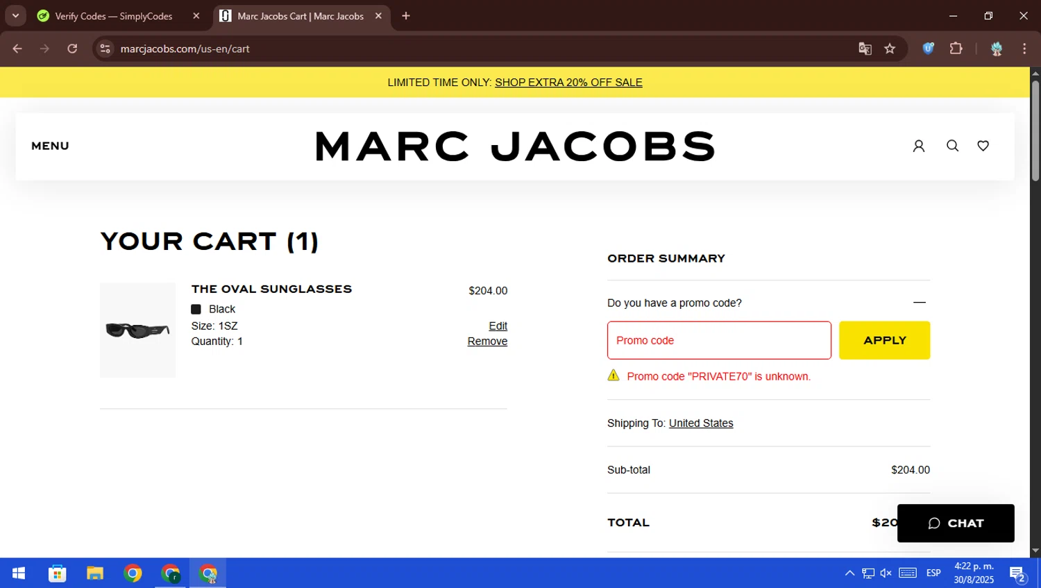 Marc Jacobs Promo Codes - 20% Off Coupons Oct 2025