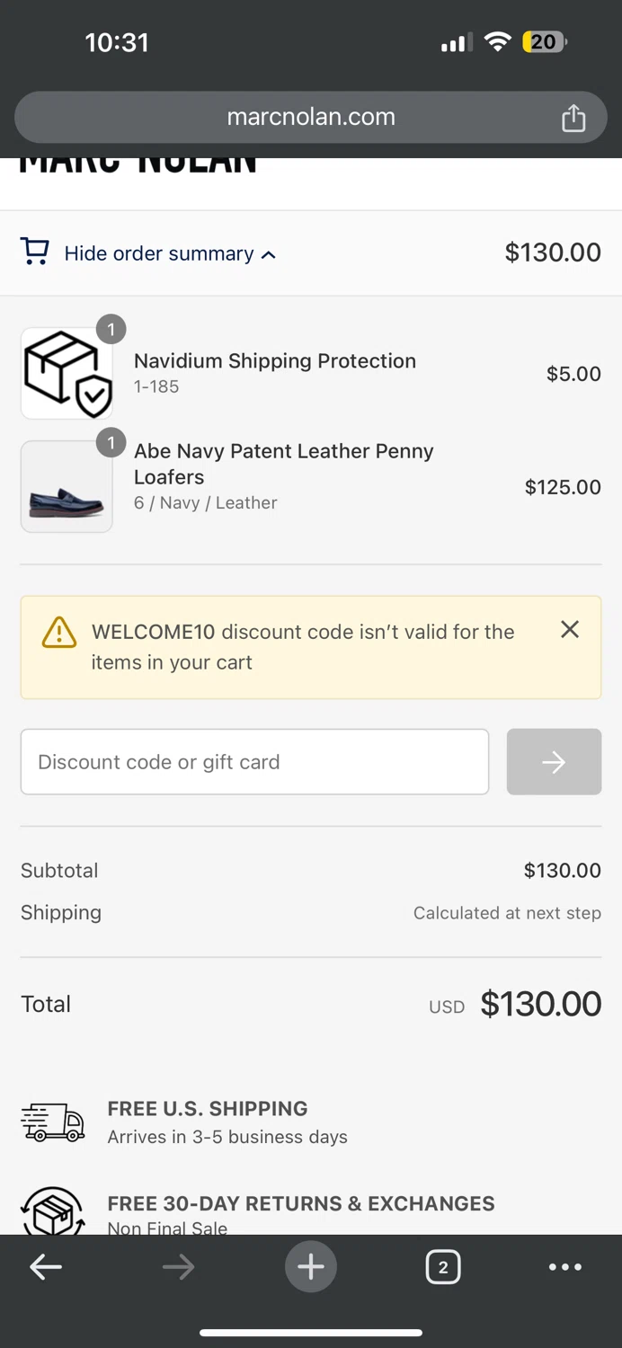 Marc Nolan Discount Codes - 10% Off | January 2025