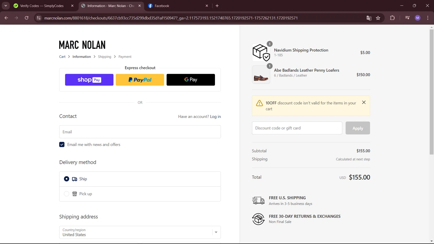 Marc Nolan Promo Codes – 10% Off | July 2024