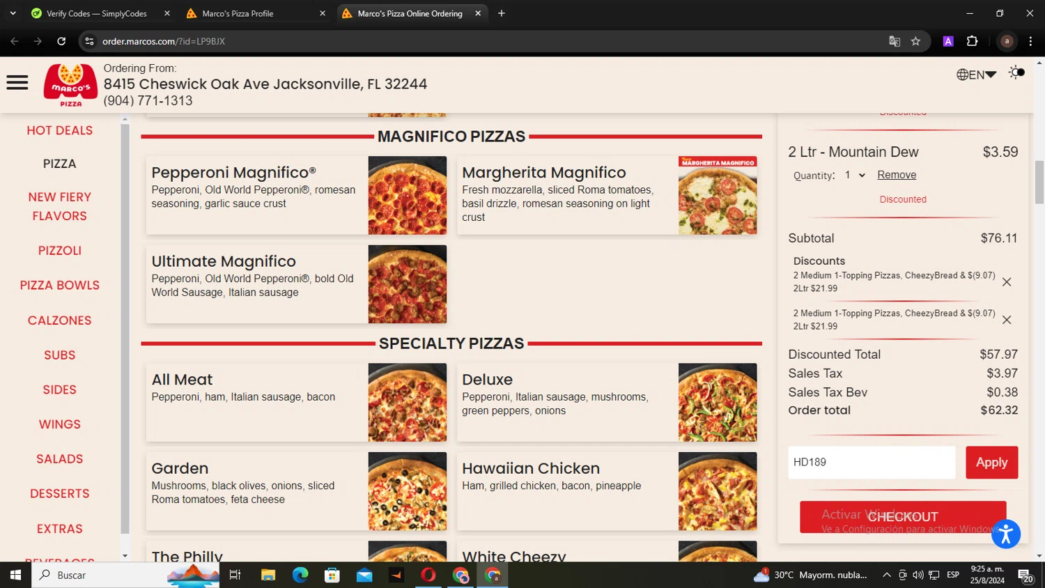 Marco's Pizza Coupons - 25% Off | September 2024