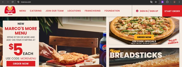 Marco's Pizza Coupon Codes (5 Verified) - w/Code Mar 2025