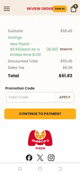 Marco's Pizza Promo Codes - 5% Off (6 Verified) Apr 2026