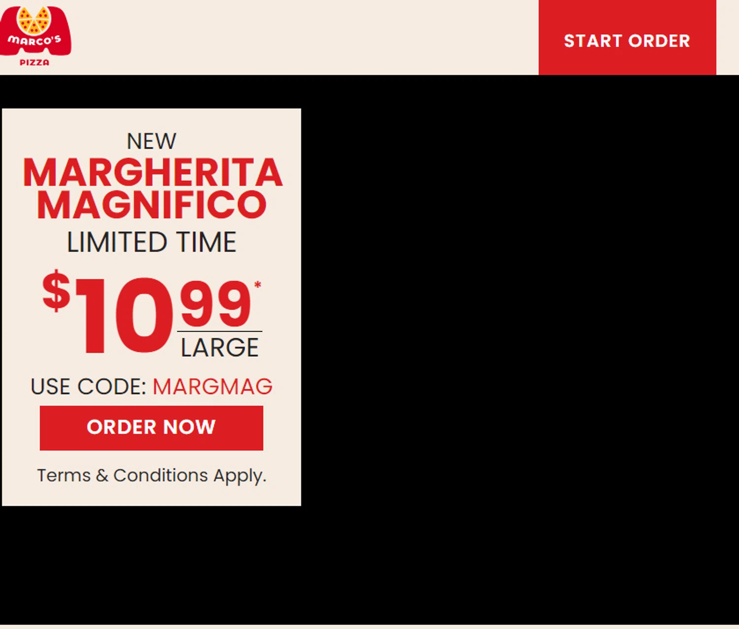 Marco's Pizza Coupons - 25% Off | September 2024