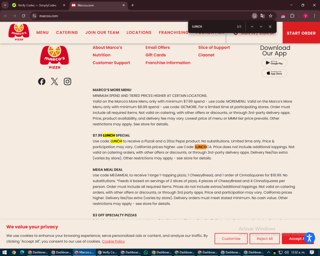 Marco's Pizza Coupon Codes (5 Verified) - w/Code Mar 2025