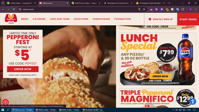Marco's Pizza Coupon Codes (7 Verified) - $5 Off May 2025