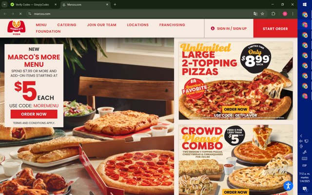 Marco's Pizza Coupon Codes (6 Verified) - 50% Off Apr 2025
