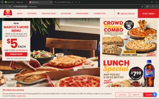 Marco's Pizza Coupon Codes (5 Verified) - w/Code Mar 2025