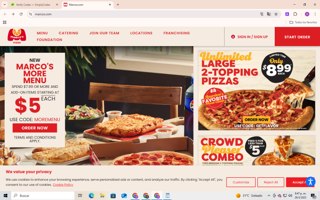 Marco's Pizza Coupon Codes (6 Verified) - 50% Off Apr 2025