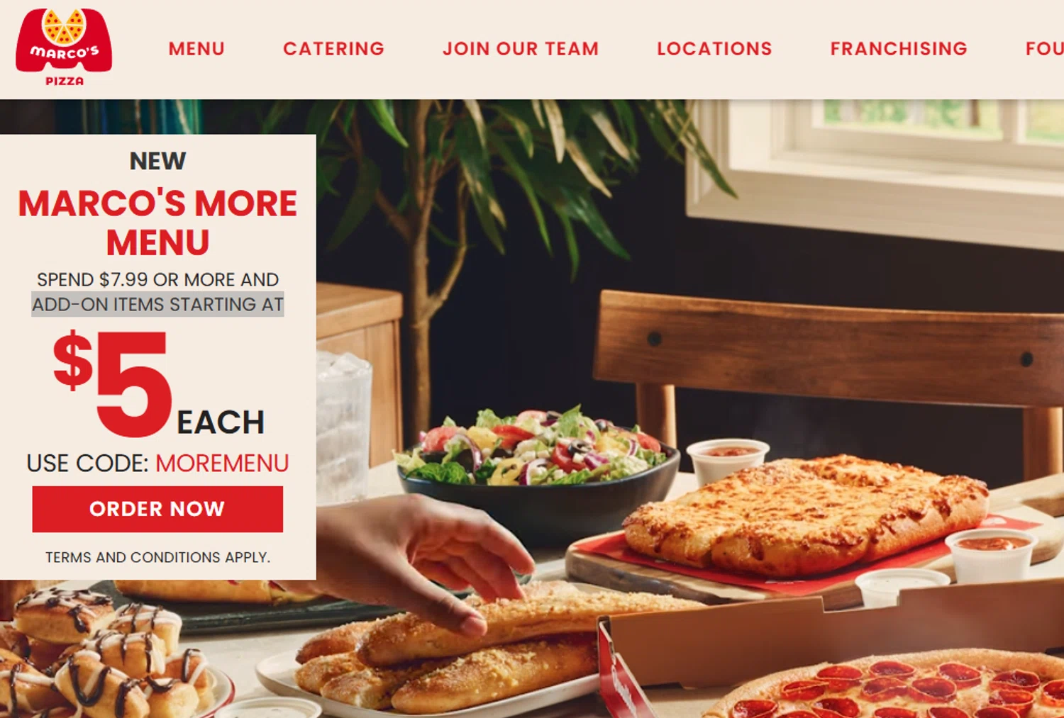 Marco's Pizza Coupon Codes (3 Verified) - $6 Off Mar 2025