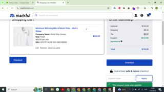 Markful Coupon Codes (4 Verified) - 10% Off w/Code Mar 2025