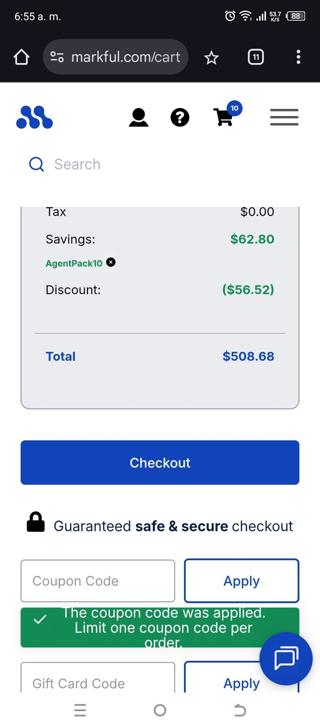 Markful Discount Codes - 5% Off (3 Verified) Oct 2025