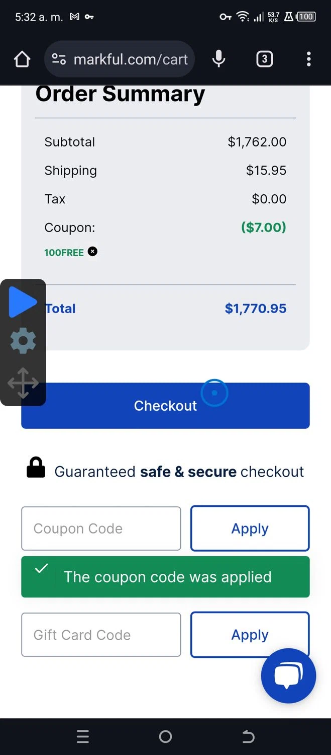 Markful Coupon Codes - $7 Off | September 2024