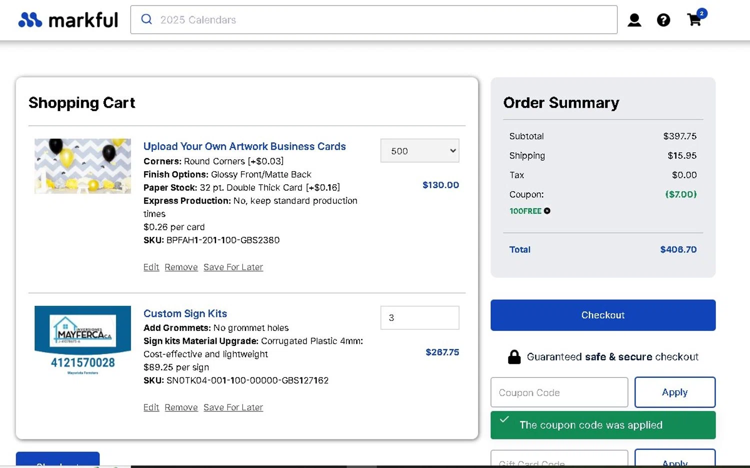 Markful Coupon Codes - 10% Off | November 2024