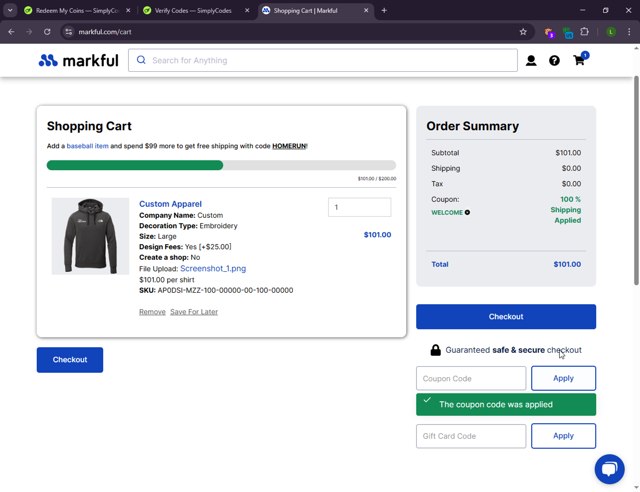 Markful Coupon Codes (2 Verified) - 10% Off w/Code Apr 2025