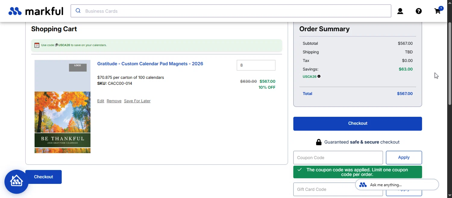 Markful Promo Codes - 15% Off (3 Verified) Nov 2025