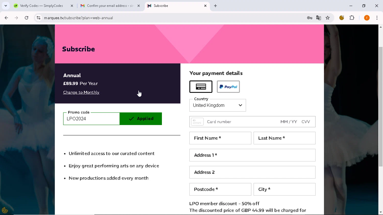 Marquee TV Promo Codes & Black Friday 2024 Deals - 50% Off