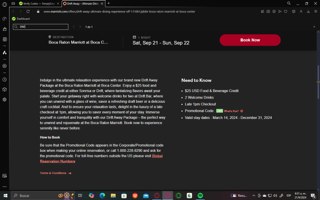 Marriott Bonvoy Promo Codes & Cyber Monday 2024 Deals - 50% Off