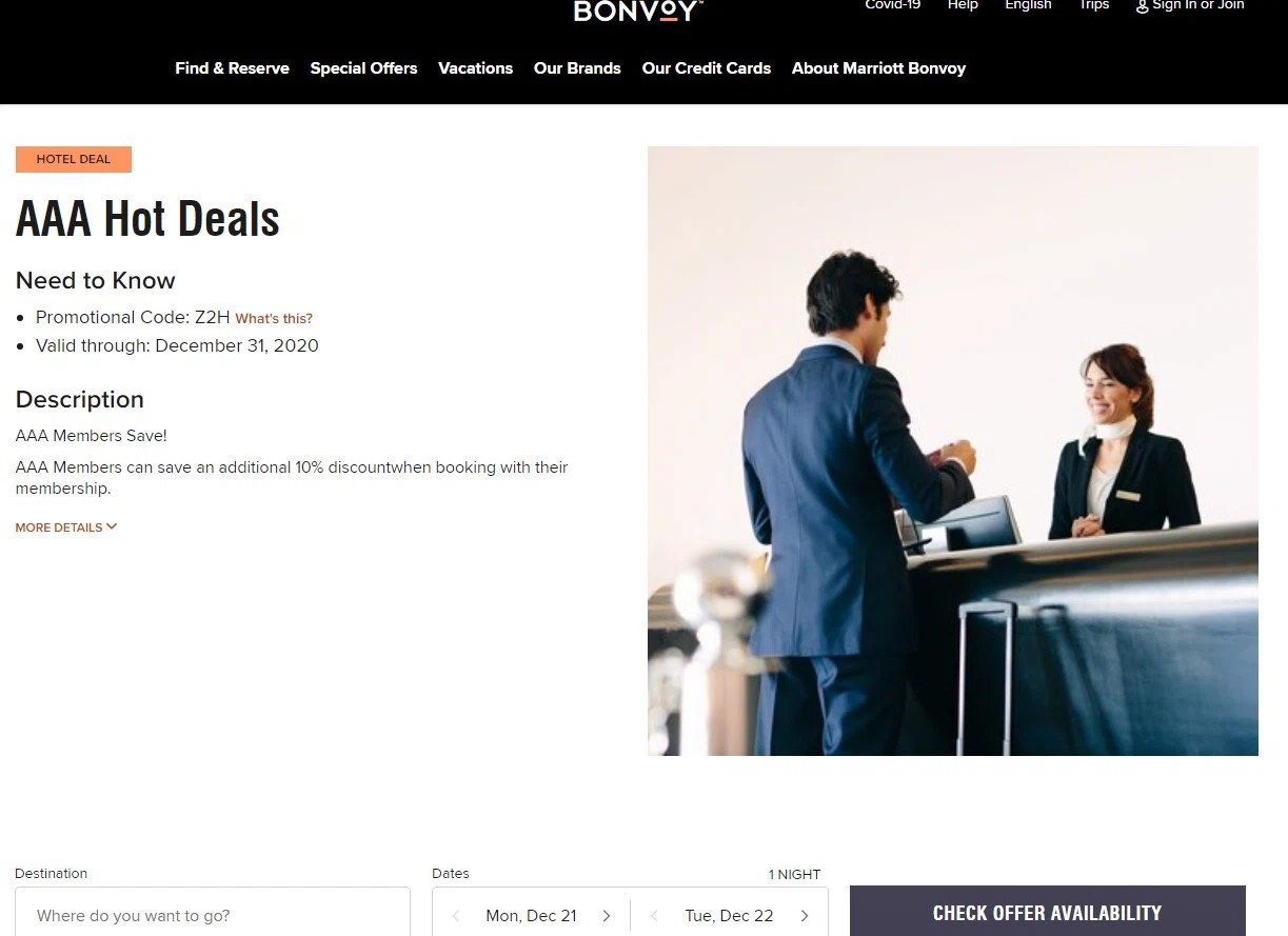 Marriott Discount Codes | 20% Off in Dec 2020 | SimplyCodes