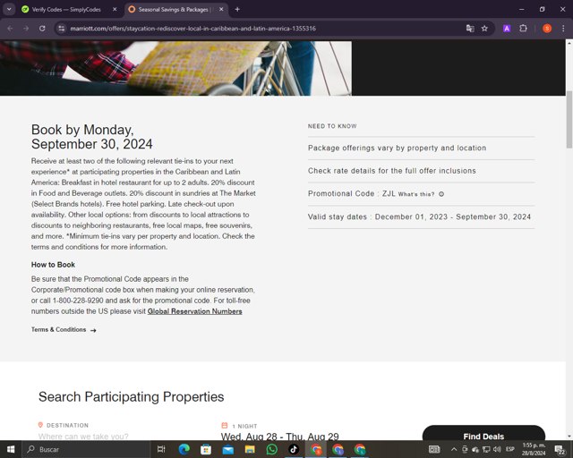 Marriott Bonvoy Promo Codes & Cyber Monday 2024 Deals - 50% Off