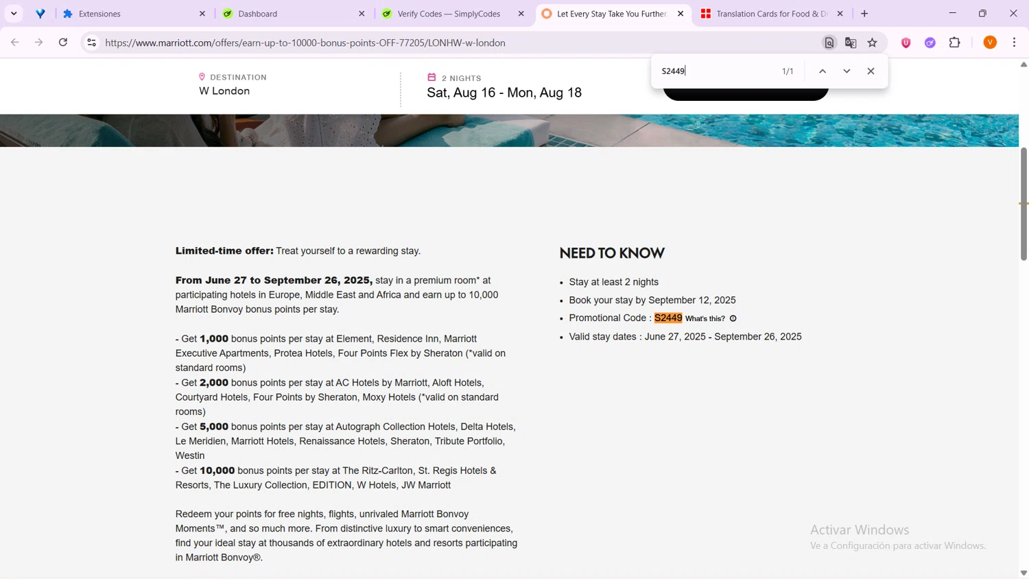 Marriott Bonvoy Promo Codes - $70 Off Sep 2025