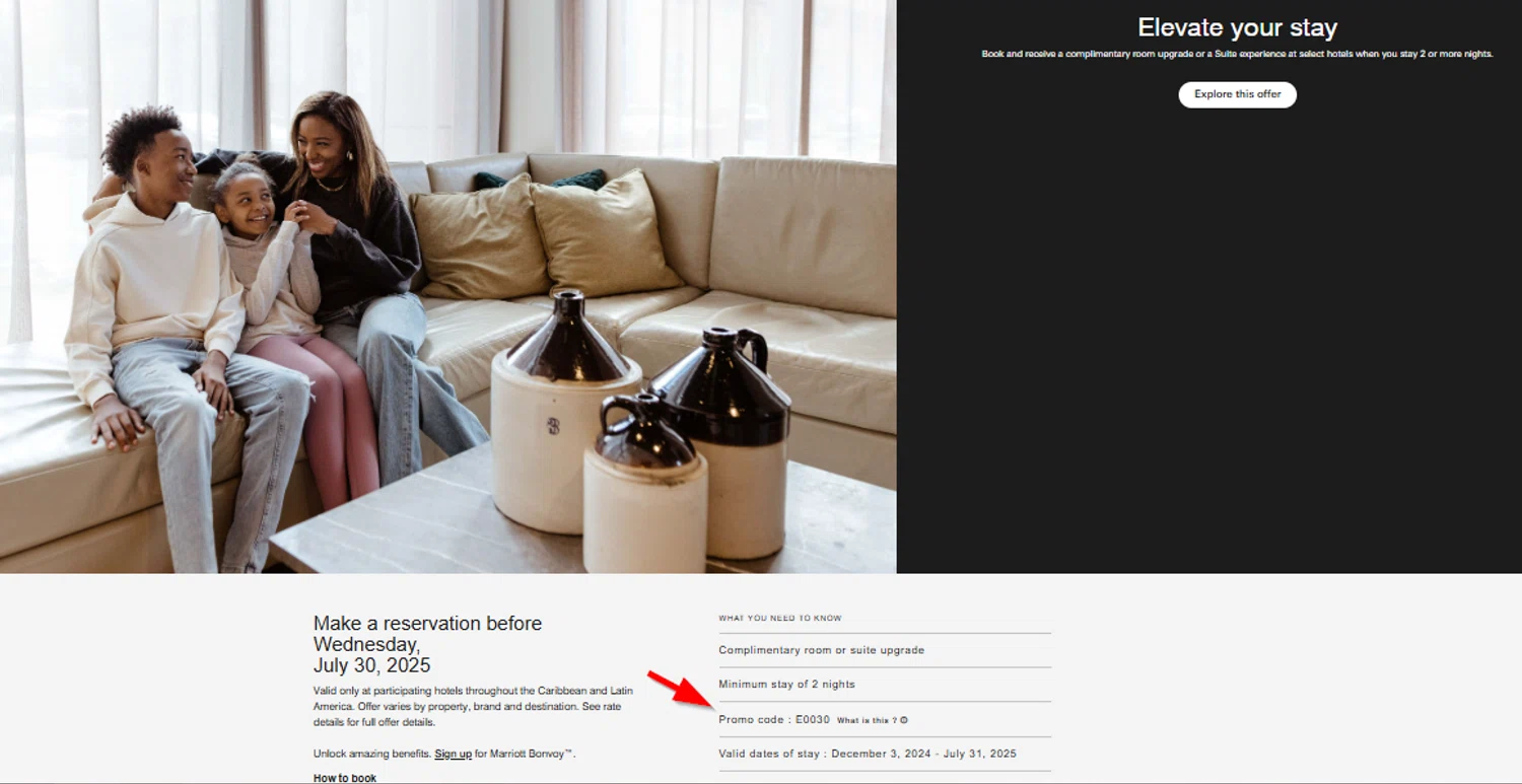 Marriott Bonvoy Promo Codes (3 Verified) - w/ Code Jan 2025