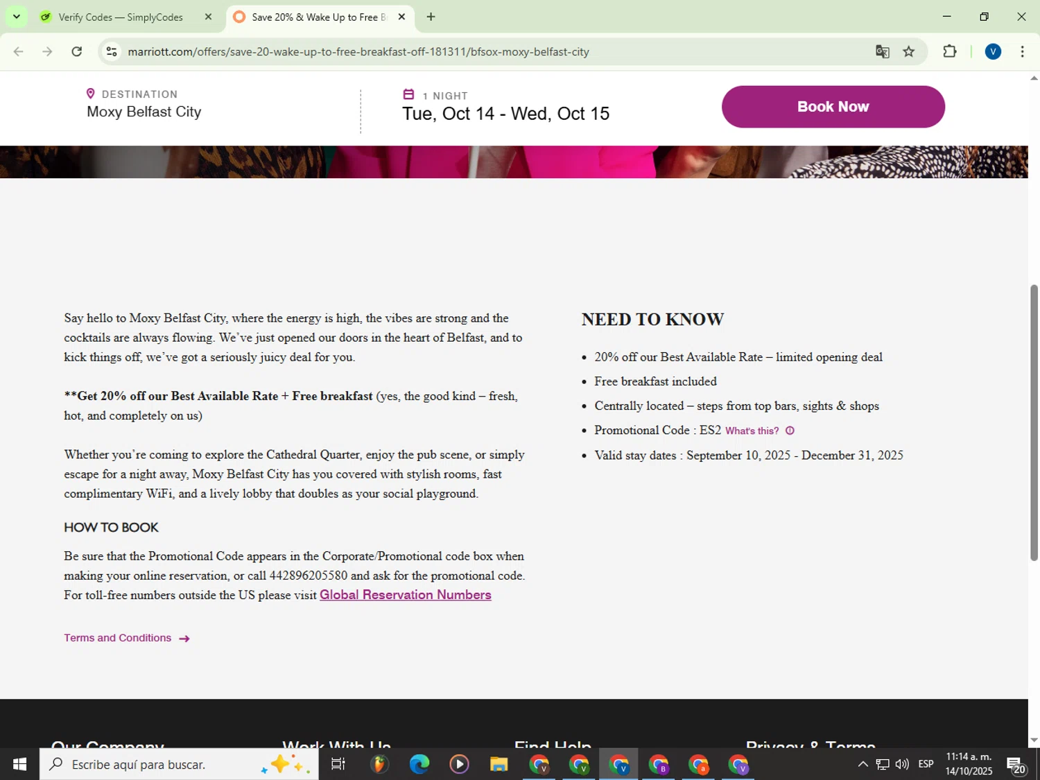 Marriott Bonvoy Promo Code - 20% Off (Verified) Nov 2025