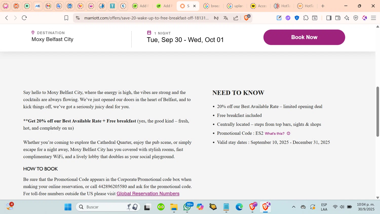 Marriott Bonvoy Promo Codes - $70 Off Oct 2025