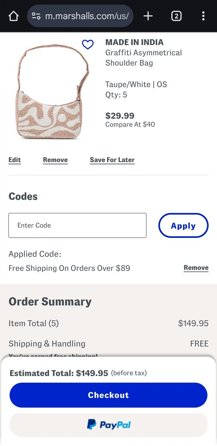 Marshalls Promo Codes (6 Verified) - 20% Off w/Code May 2025