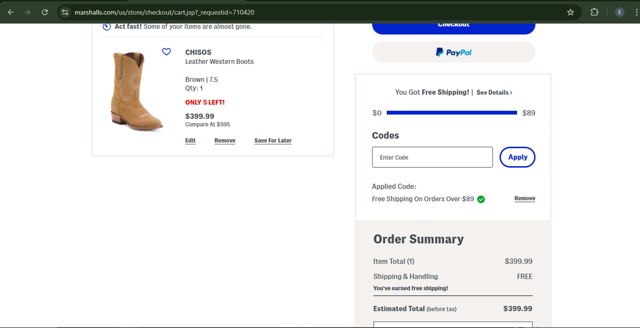 Marshalls Promo Codes - 50% Off Sep 2025