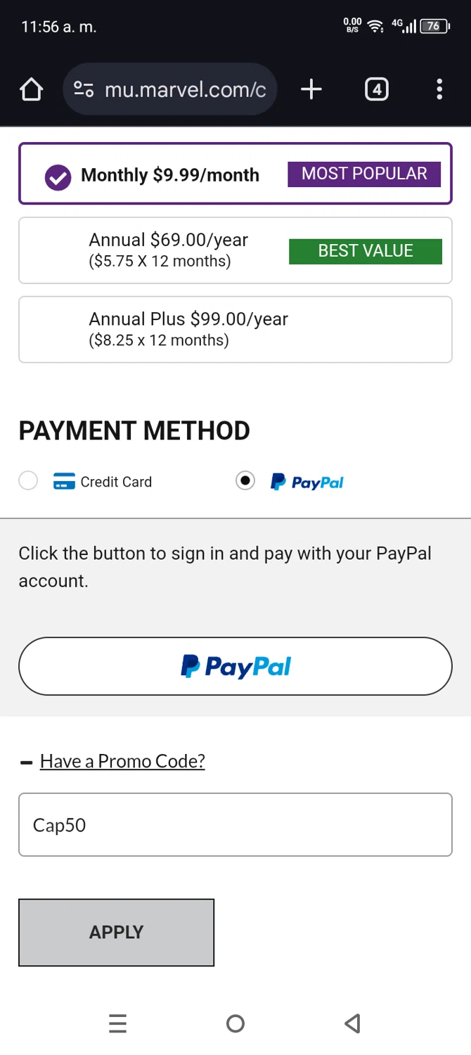 Marvel Unlimited Promo Codes (5 Verified) - 50% Off Mar 2025