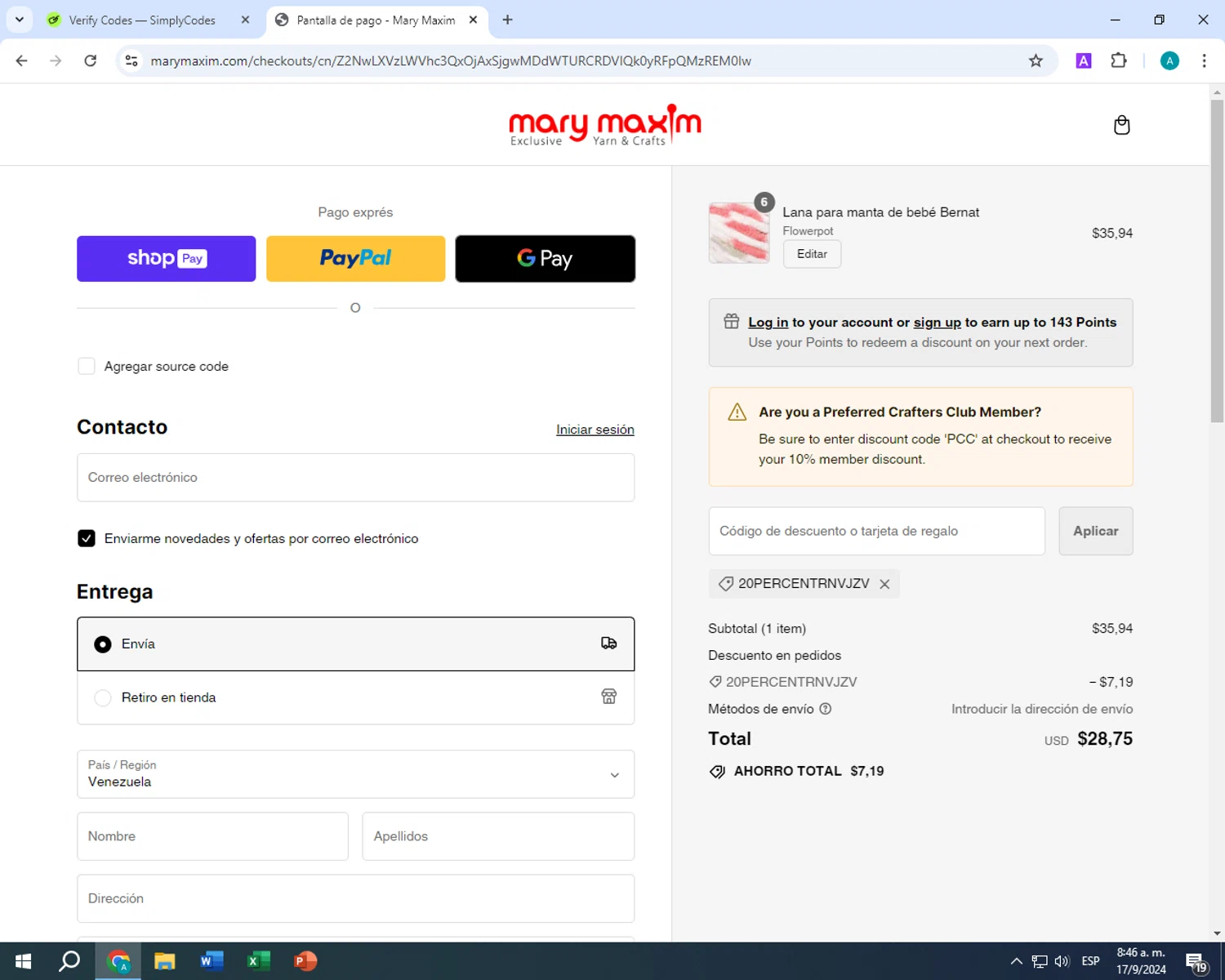 Mary Maxim Coupons - 20% Off | October 2024