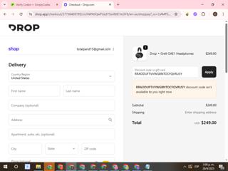 Drop Discount Codes - $10 Off (6 Verified) Oct 2025