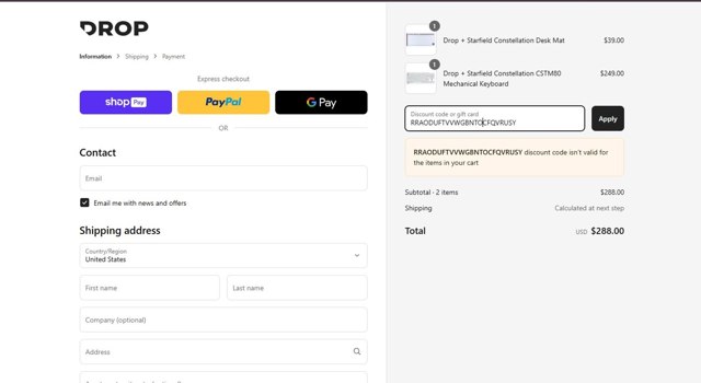 Drop Discount Codes (6 Verified) - $10 Off w/Code May 2025
