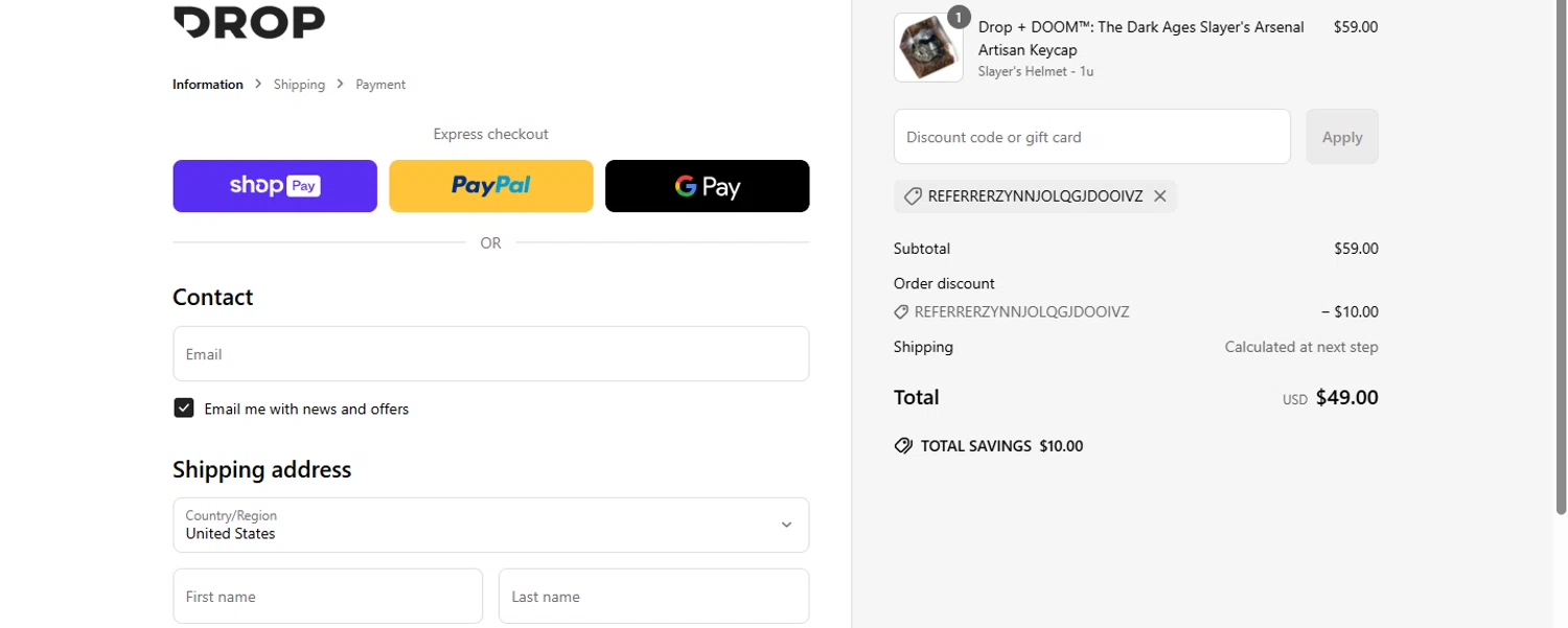 Drop Discount Codes - $10 Off (6 Verified) Sep 2025