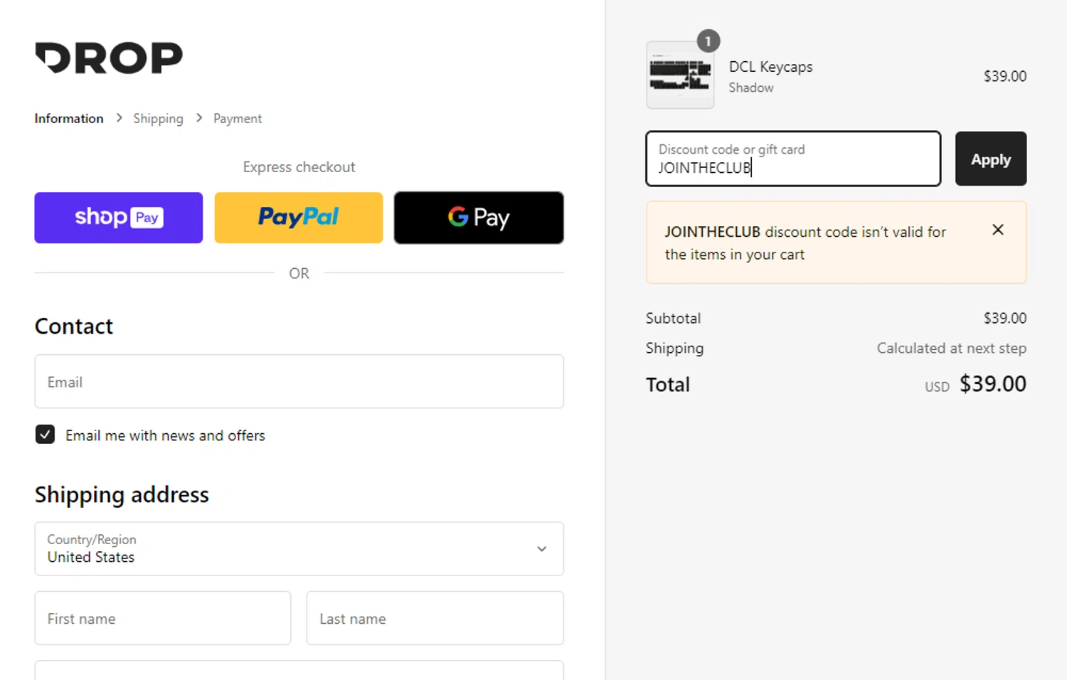 Drop Discount Codes - 10% Off | October 2024