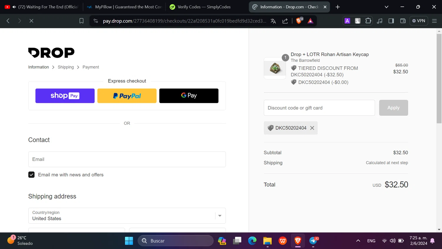 Drop Promo Codes – 40% Off | June 2024