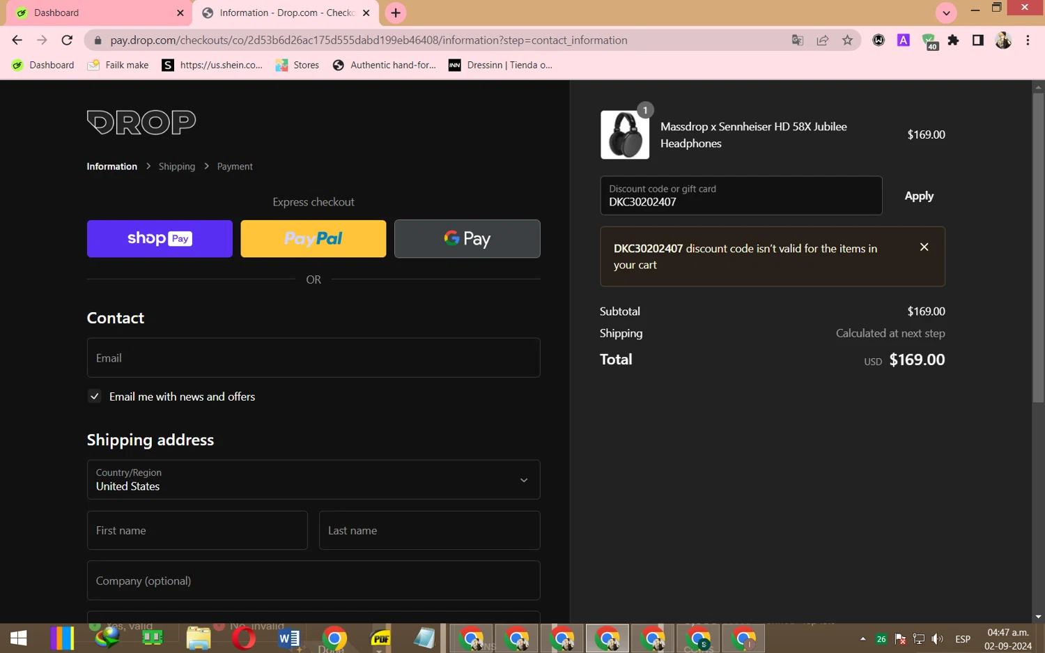 Drop Discount Codes - 10% Off | October 2024