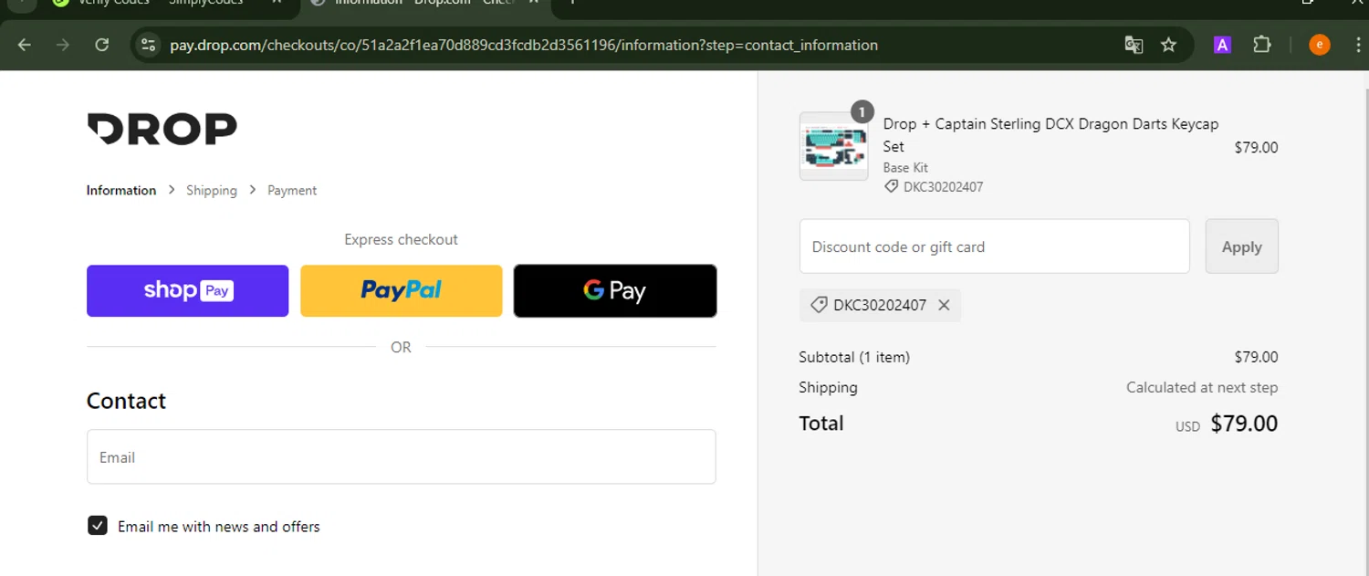 Drop Discount Codes - 10% Off | October 2024