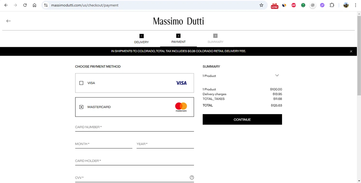 Massimo Dutti Promo Codes - 10% Off Coupons Jan 2025
