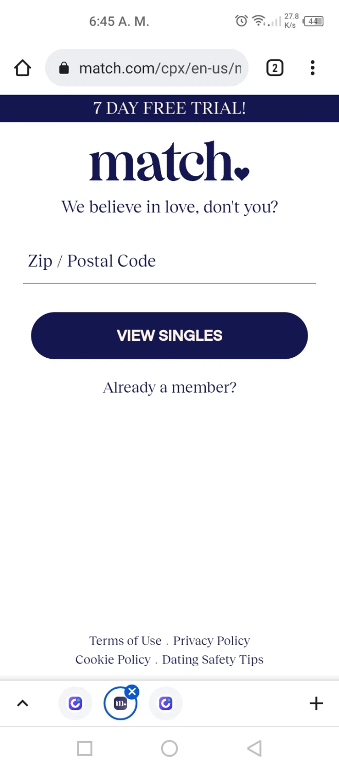 Match.com Promo Codes - 25% Off | January 2025