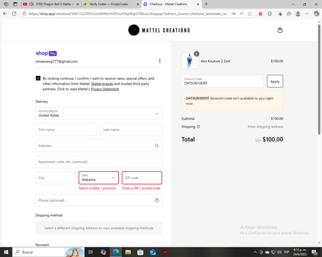 Mattel Creations Promo Codes (2 Verified) - $10 Off Jul 2025