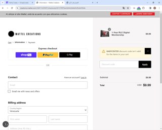 Mattel Creations Discount Codes - $10 Off | October 2024