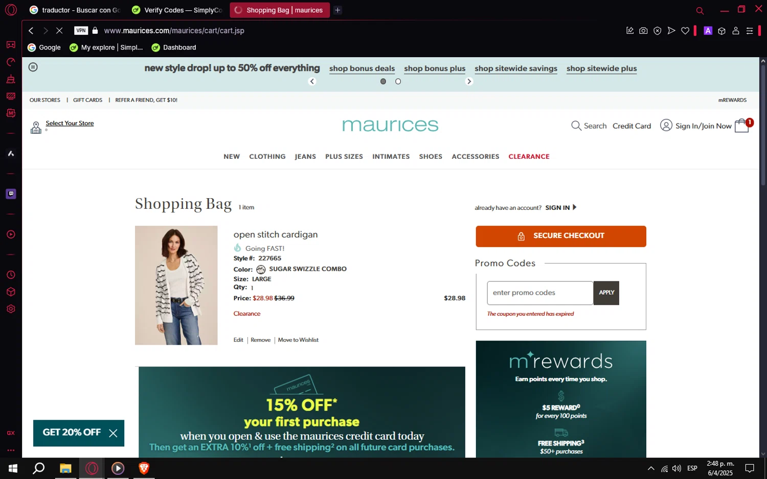 Maurices Promo Codes (3 Verified) - 20% Off w/Code May 2025
