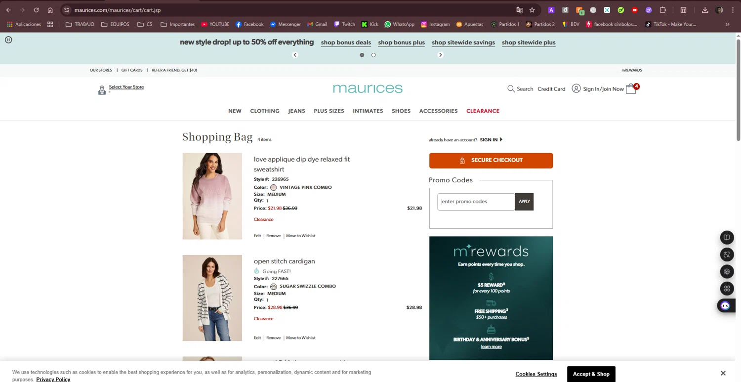 Maurices Promo Codes (3 Verified) - 20% Off w/Code May 2025