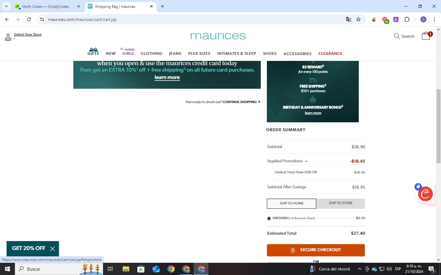 Maurices Promo Codes - 30% Off | November 2024