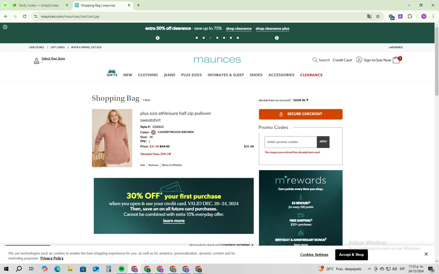 Maurices Promo Codes - 40% Off Coupons Jan 2025