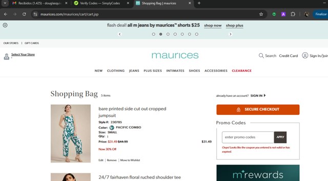 Maurices Discount Codes - $35 Off (2 Verified) Aug 2025