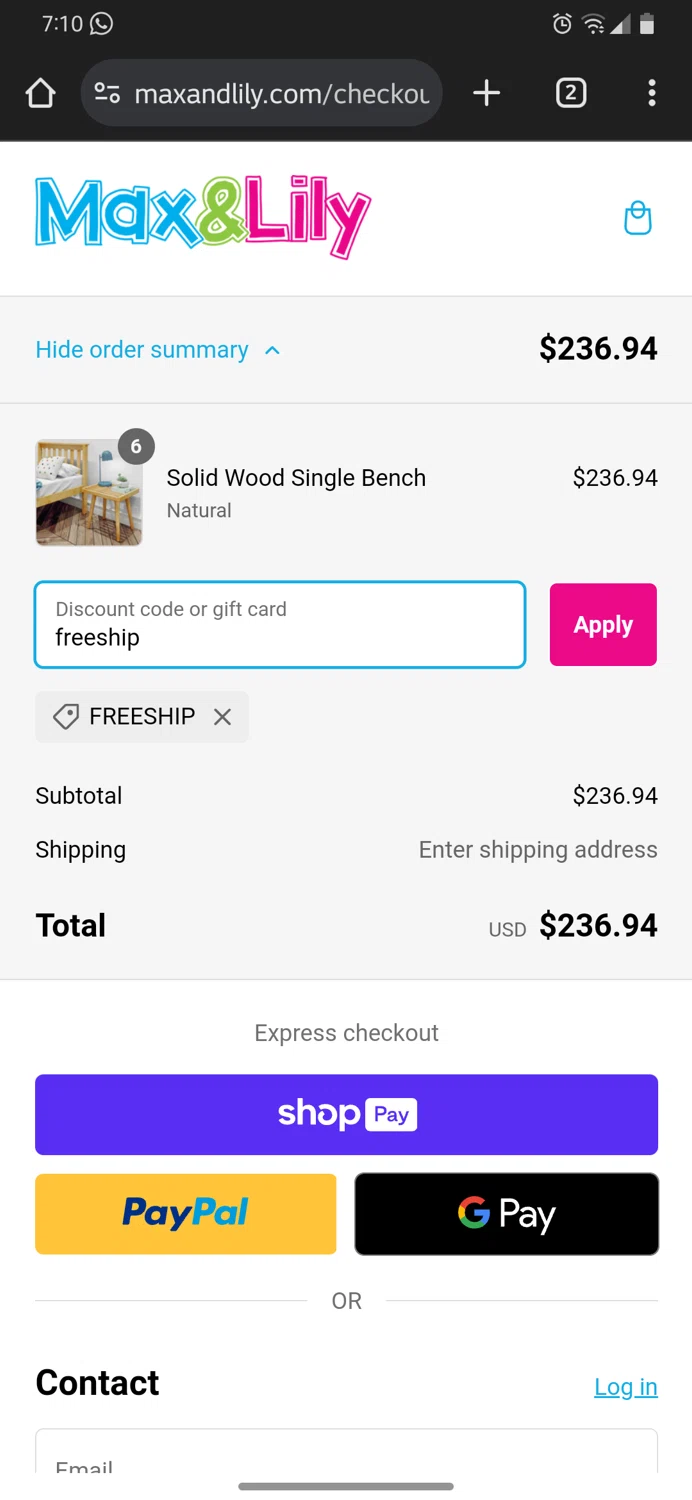 Max and Lily Discount Codes - 10% Off | January 2025