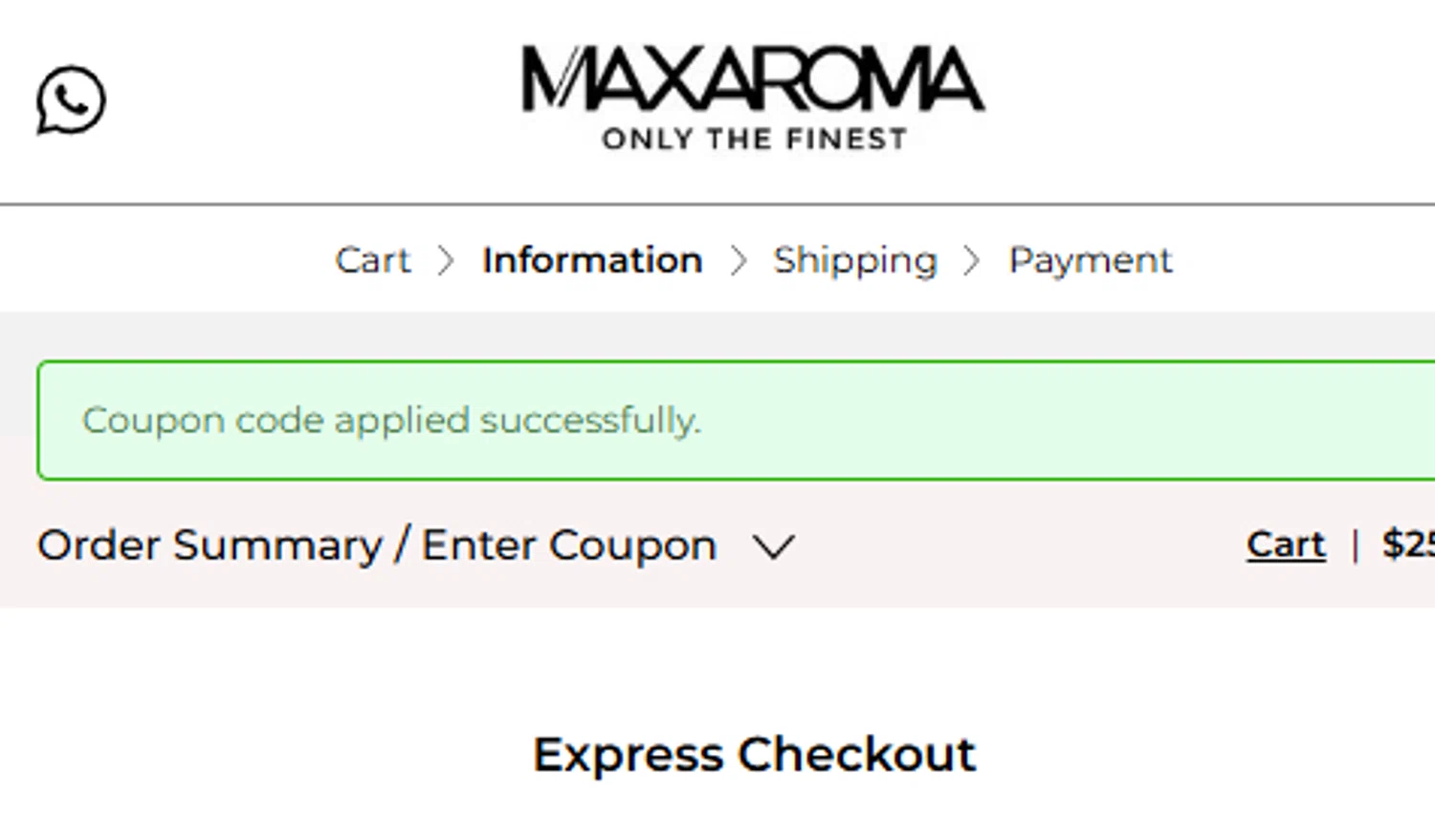 MaxAroma Promo Codes (20 Verified) - 20% Off w/Code Sep 2025