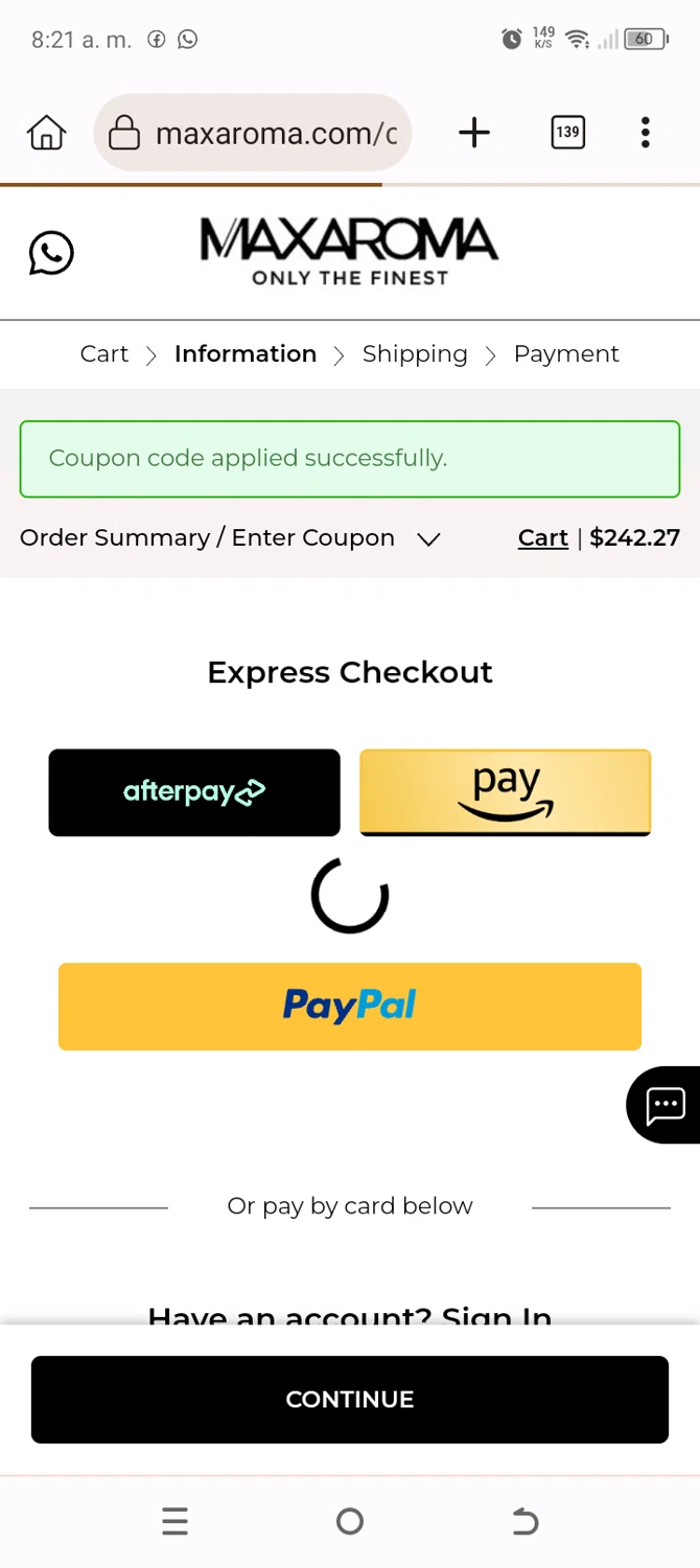 MaxAroma Promo Codes (25 Verified) - $15 Off w/Code Oct 2025